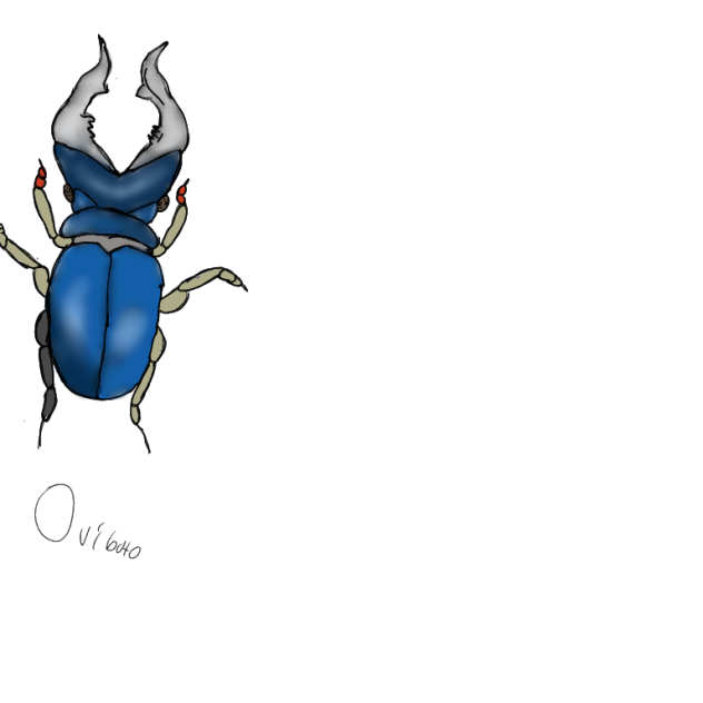 Ovibuto Stag [Lucanus Borllei] - ibisPaint