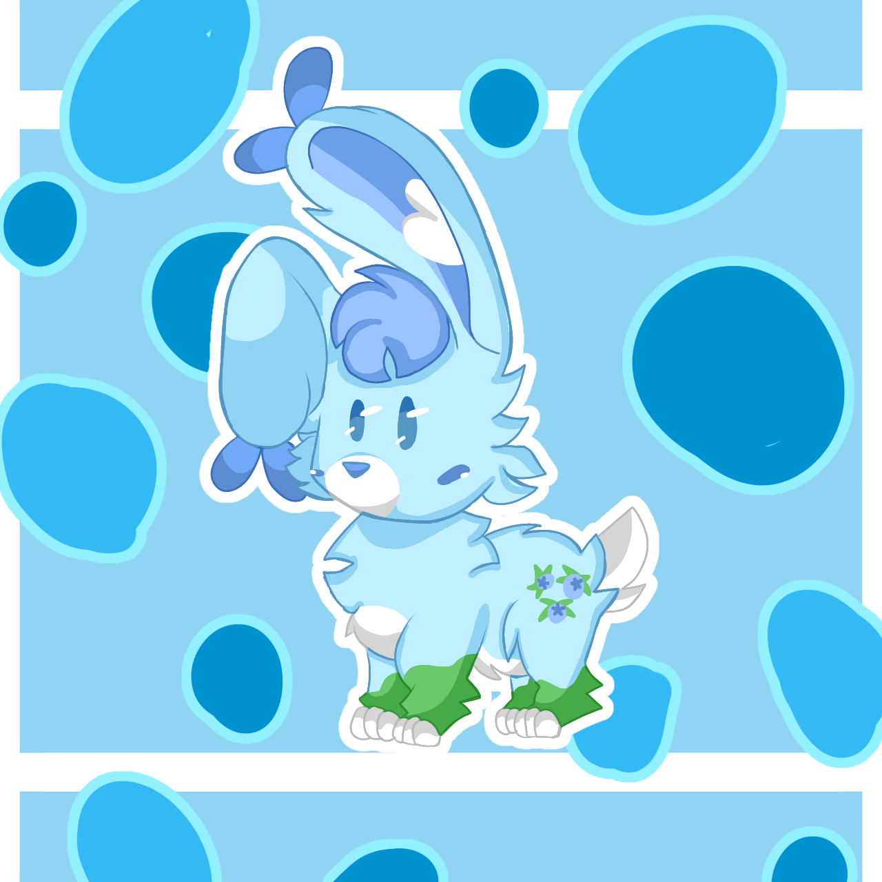 Blueberry Bunny - ibisPaint