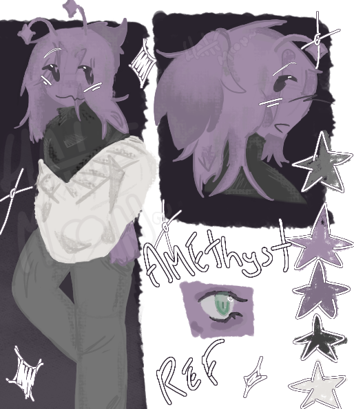 Amethyst ref. sheet - ibisPaint