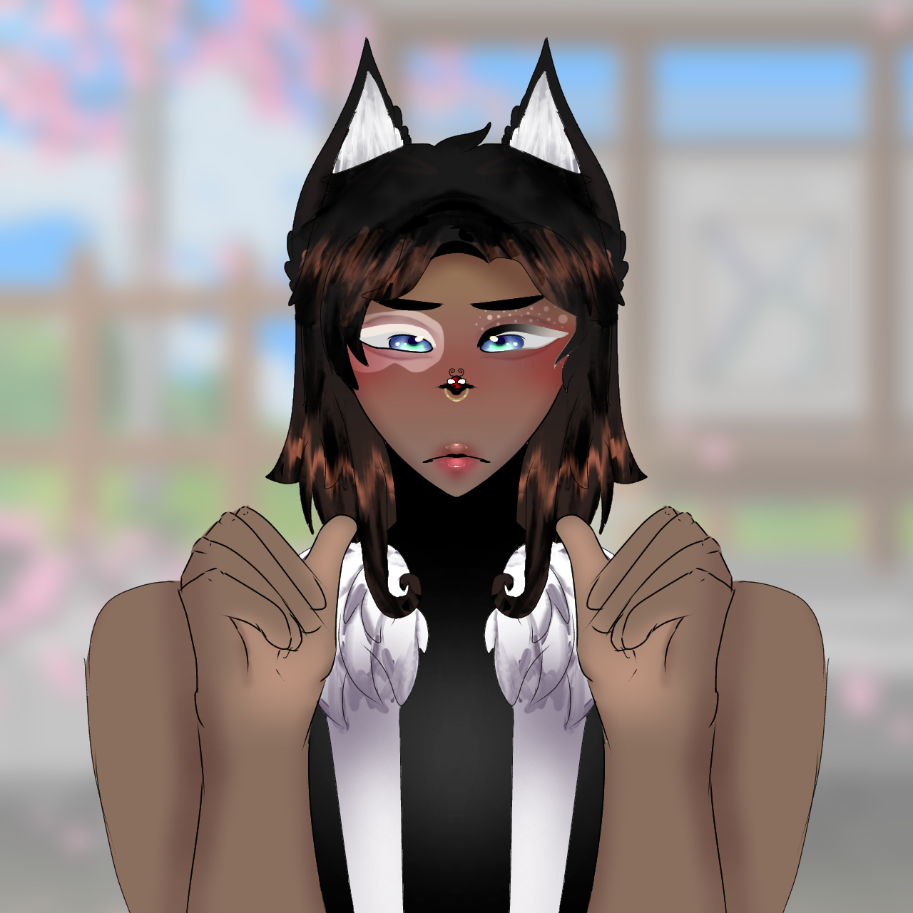 Leon with a ladybugggg - ibisPaint