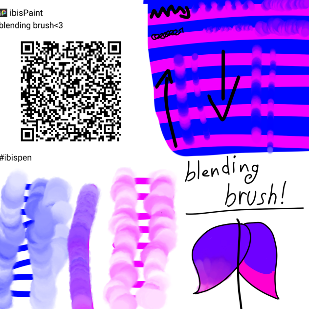 blending brush 🫠 - ibisPaint