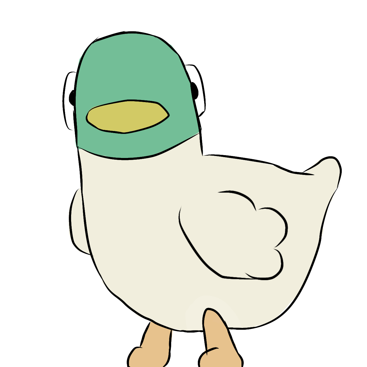 Sarah and Duck - ibisPaint