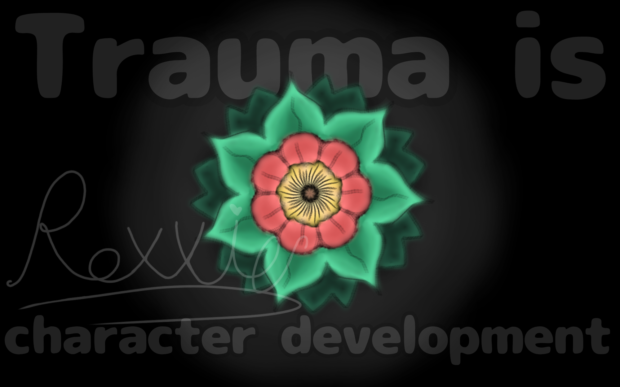 Things can be traumatic - ibisPaint