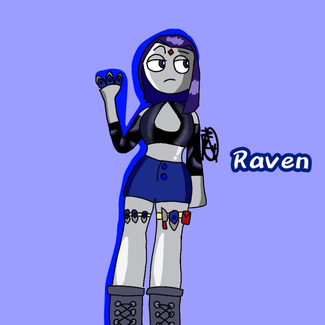 Raven ;b - ibisPaint