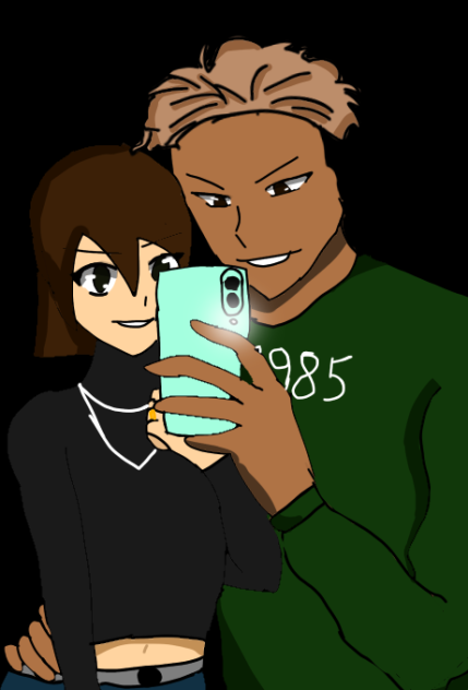 Me and my crush - ibisPaint