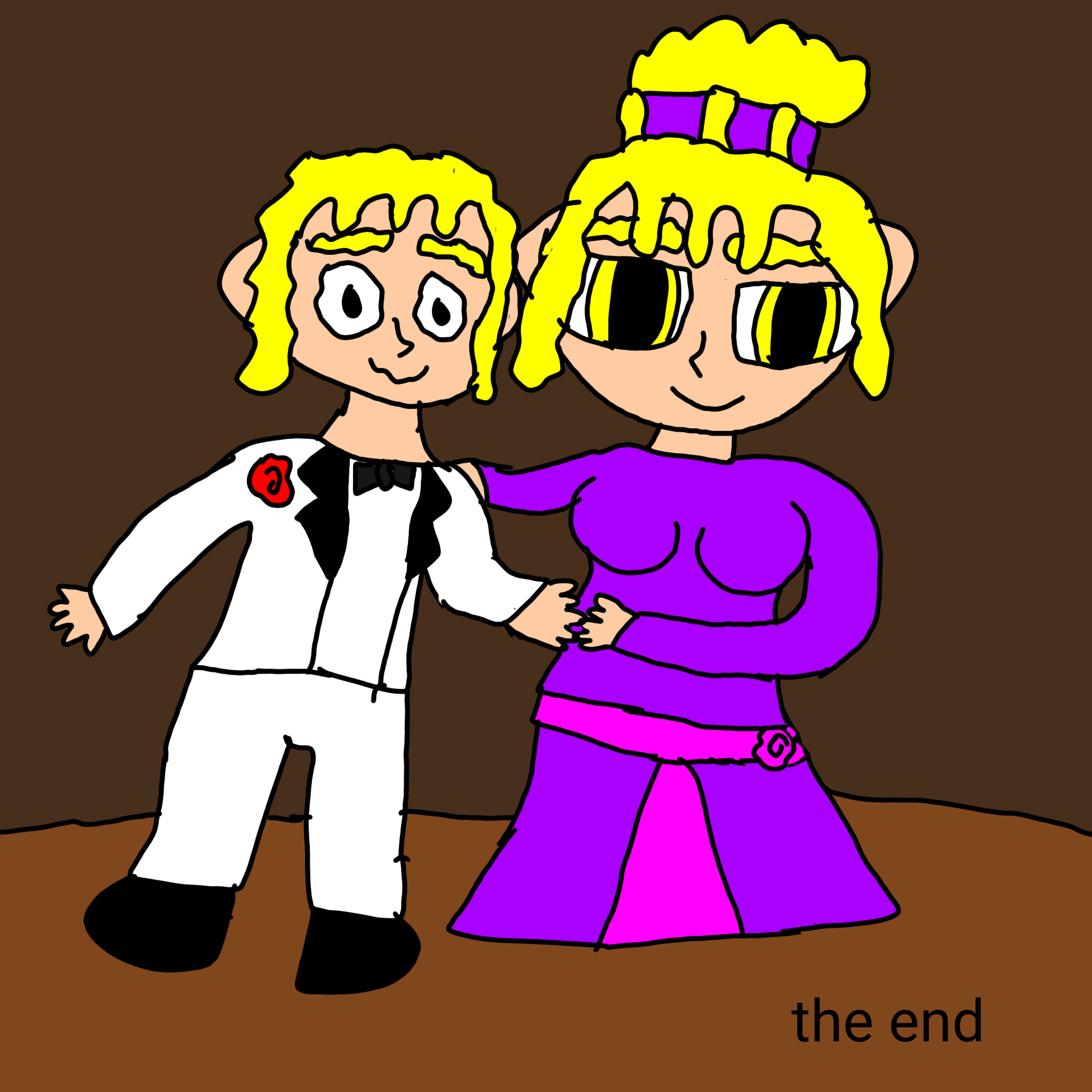 spaghetti os getting married - ibisPaint
