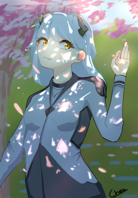 Sakura oni - ibisPaint