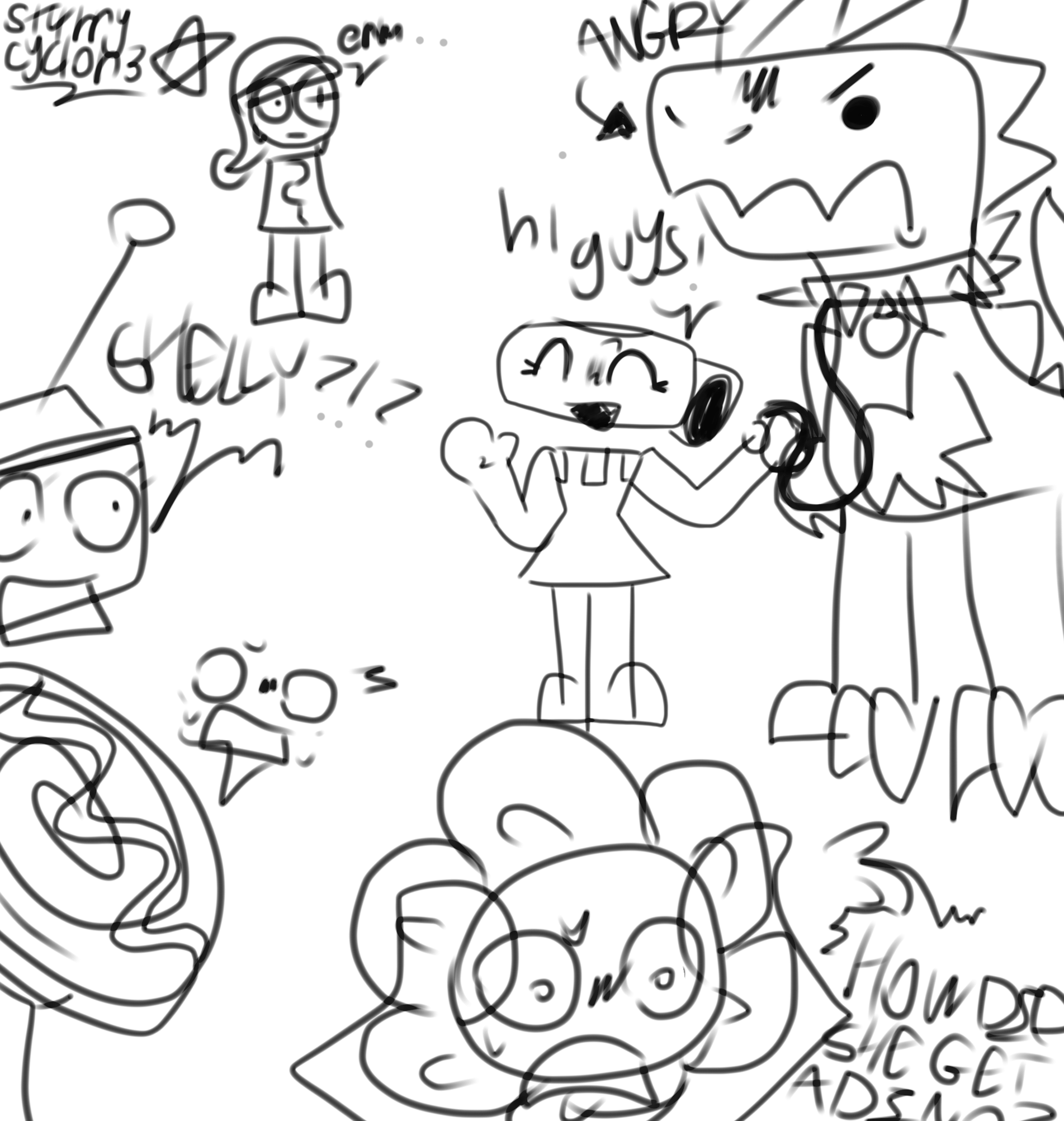 shelly gets a new pet! - ibisPaint