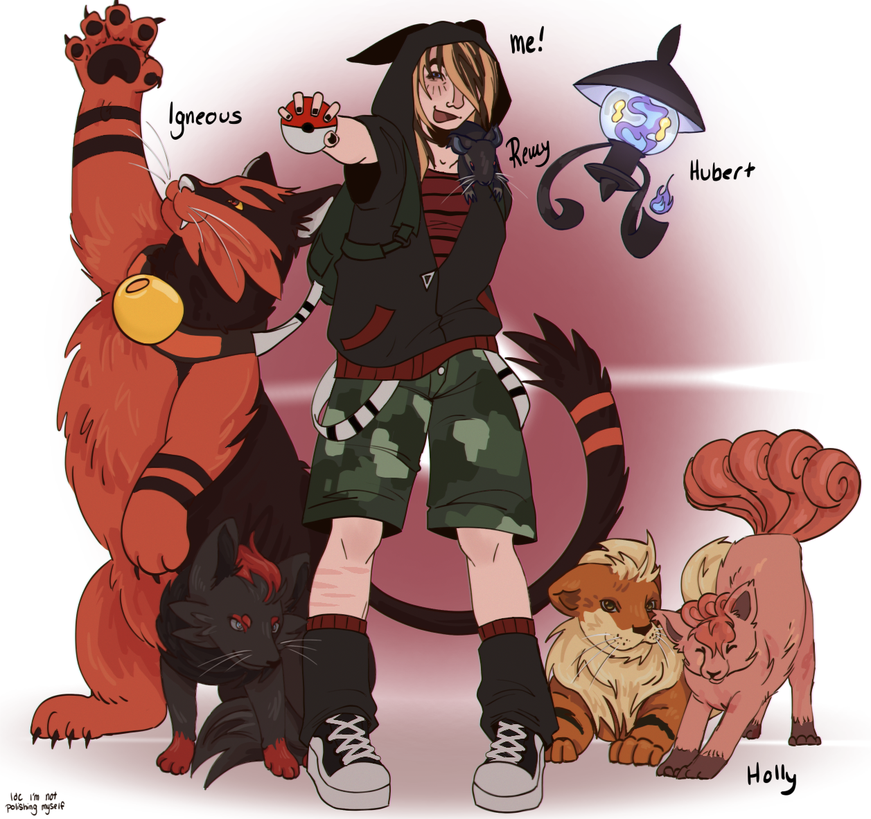 MY POKÉMON TEAM YIPEE - ibisPaint