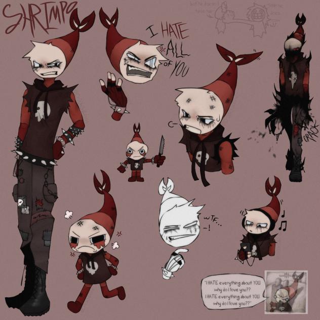 Shrimpo - Dark Spikes - ibisPaint