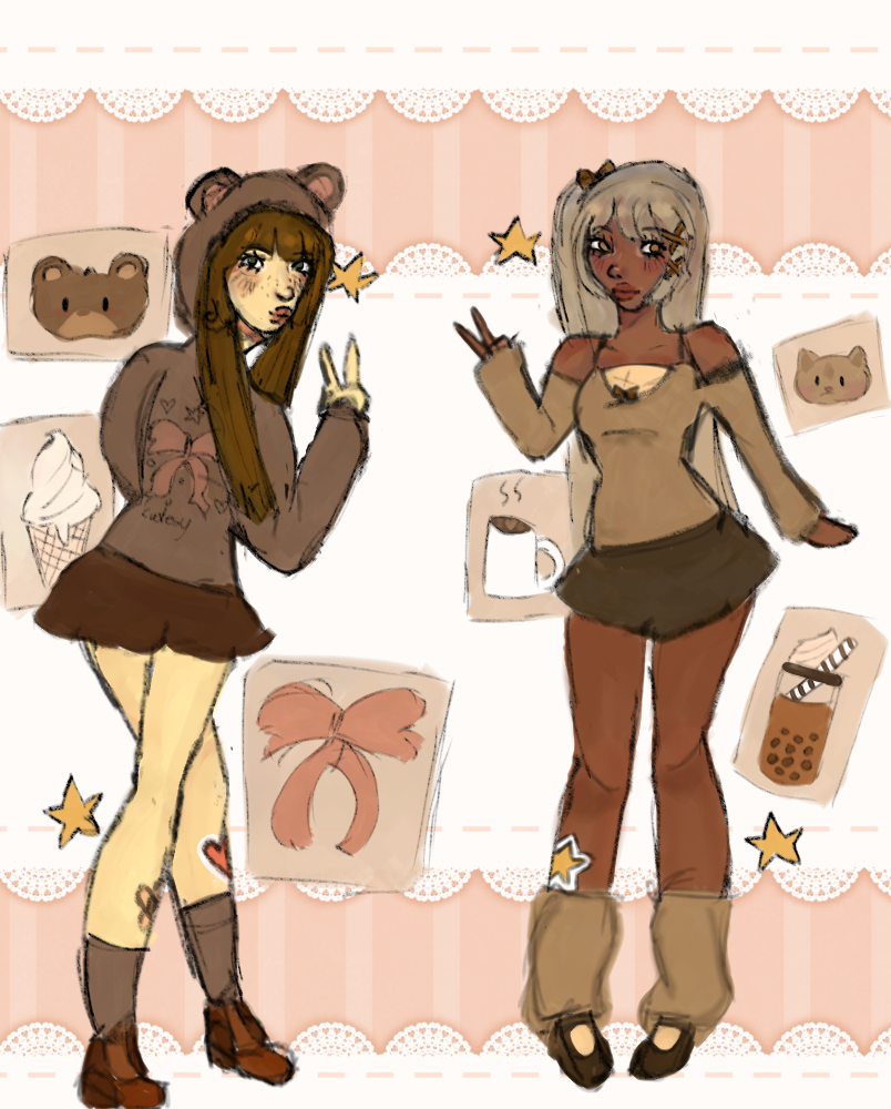 Coffee brown theme - ibisPaint