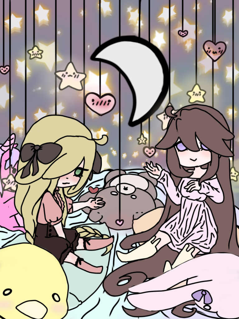 fluffy stars - ibisPaint