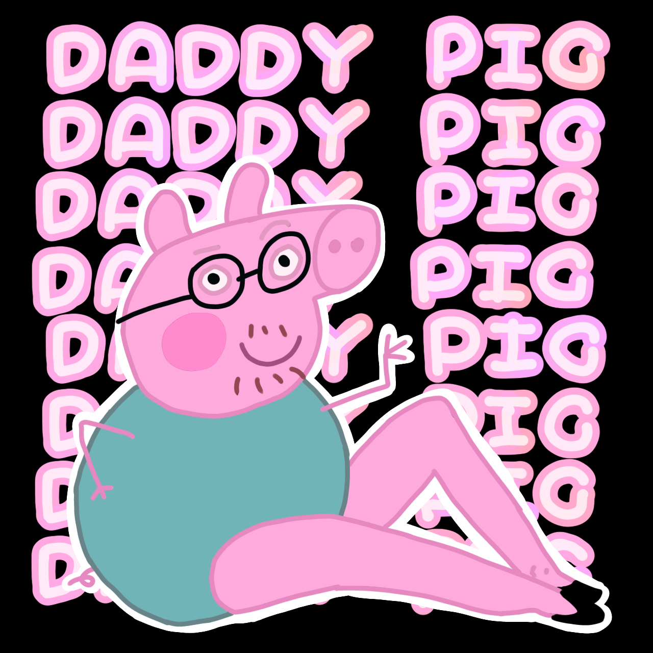 DADDY PIG - ibisPaint