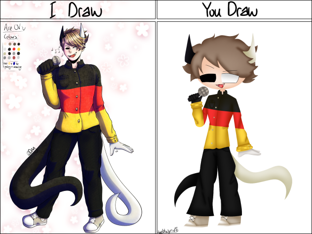 So I remake this old collab - ibisPaint