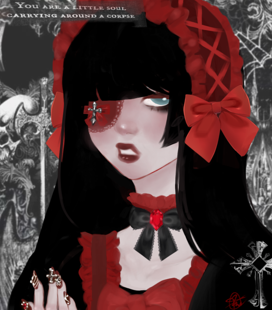 goth lolita - ibisPaint