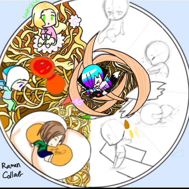 Ramen collab UWU - ibisPaint