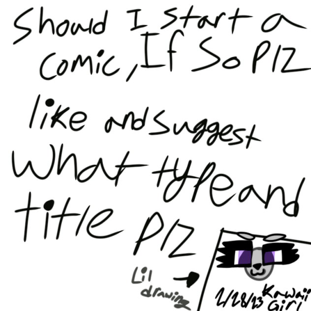 Should I start a comic - ibisPaint