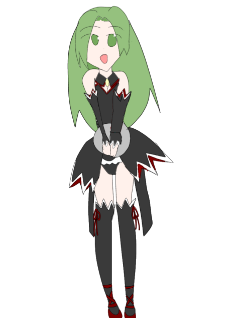 Shion In her Angel Mort uniform - ibisPaint