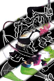 Mitsuri Kanjiro trace - ibisPaint