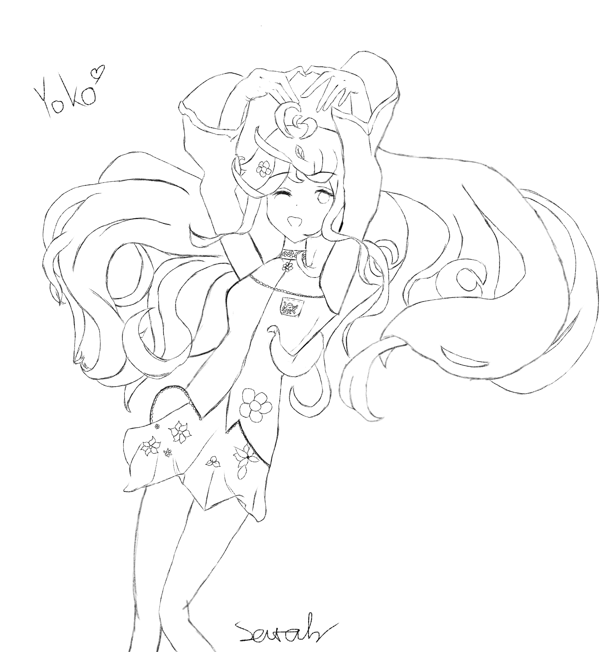 🫧 My oc Yoko ☀️{collab} 🫧 - ibisPaint