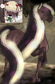 My Blondy aka Moon Orchid as a pony! - ibisPaint