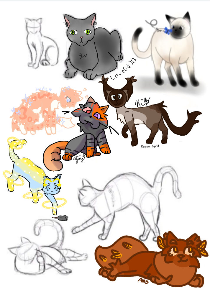 Warrior Cat Collab! - ibisPaint