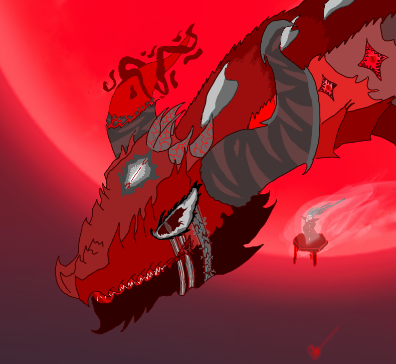 Bloodmoon dragon - ibisPaint