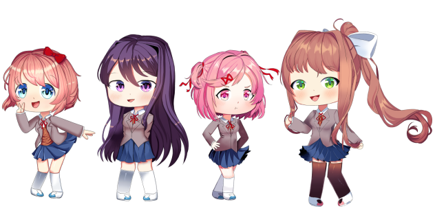 Doki Doki Literature Club - ibisPaint