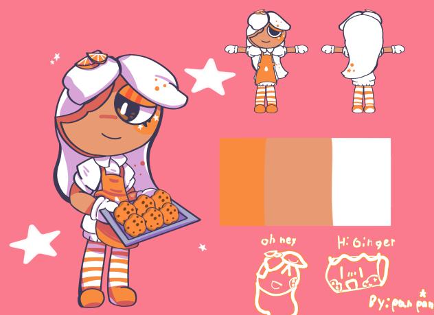 🍊 Oc Ginger skins!! 🍪 - ibisPaint