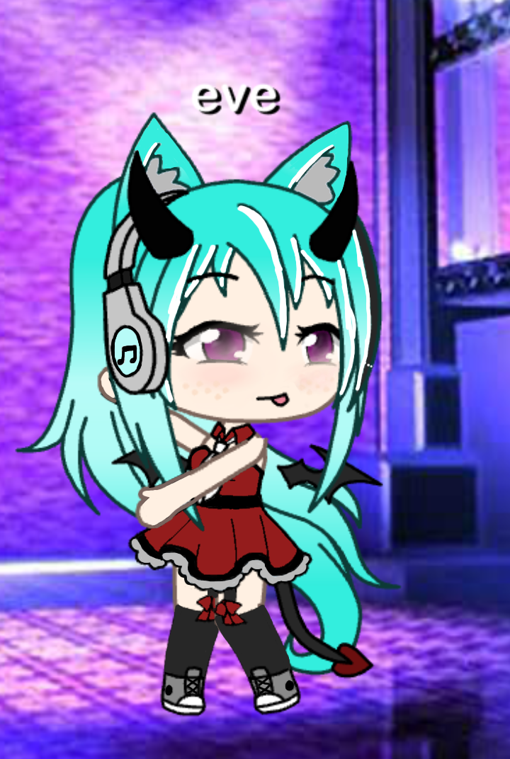 demon trying to be cute - ibisPaint