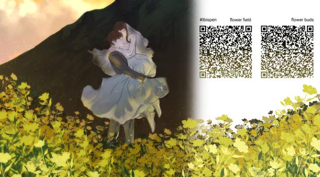 flower field - ibisPaint