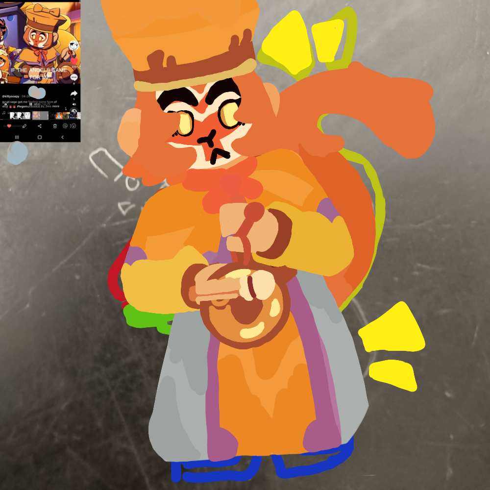 Monkey King drawing - ibisPaint