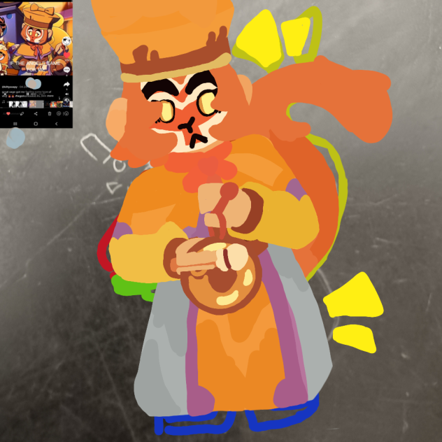 Monkey King drawing - ibisPaint