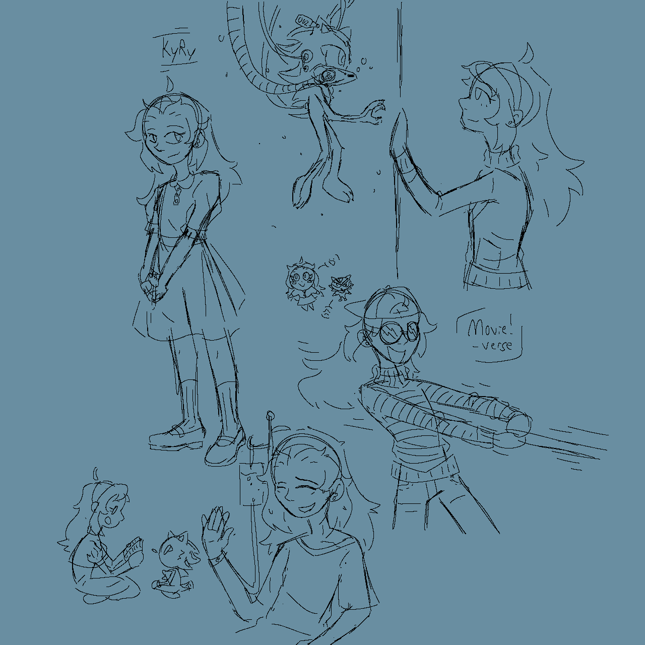 Maria Doodles - ibisPaint