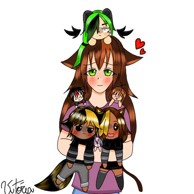 All my characters😁 - ibisPaint