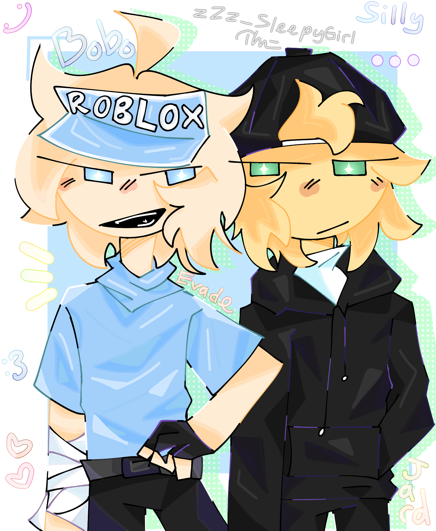 Bobo and Jard ;3 - ibisPaint