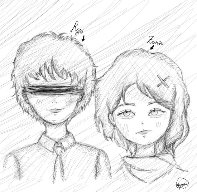 Two cuties in one frame - ibisPaint