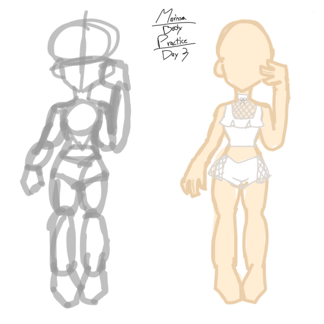 Body practice 3 - ibisPaint