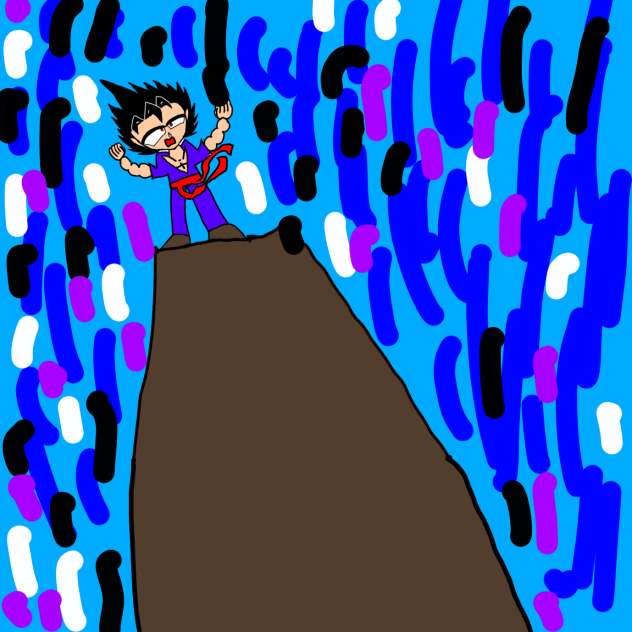 Pre Beast aka Final Gohan - ibisPaint