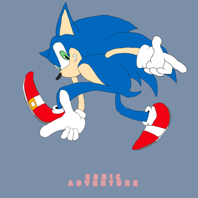 Sonic Adventure - ibisPaint
