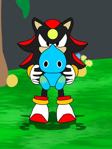 Shadow and the Chao - ibisPaint