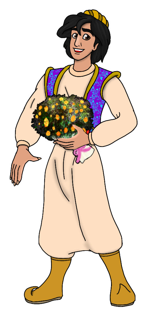 Aladdin render - ibisPaint