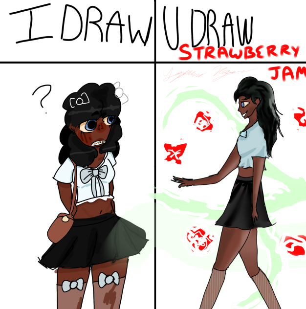 I draw you draw collab with astridstar - ibisPaint