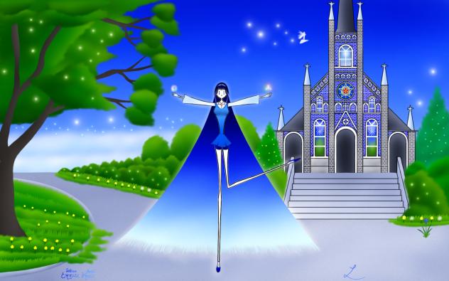 Sanctuary on the Hill #2 - ibisPaint