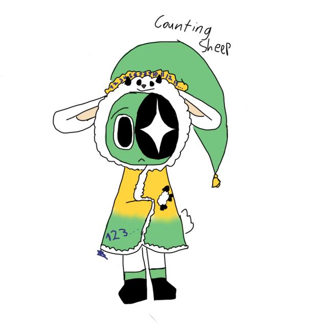 Counting Sheep- DW - ibisPaint