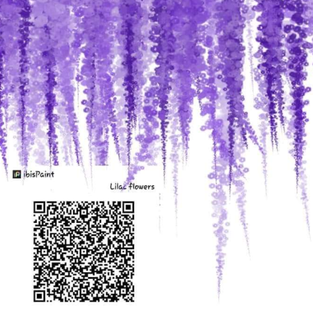 lilac flower - ibisPaint