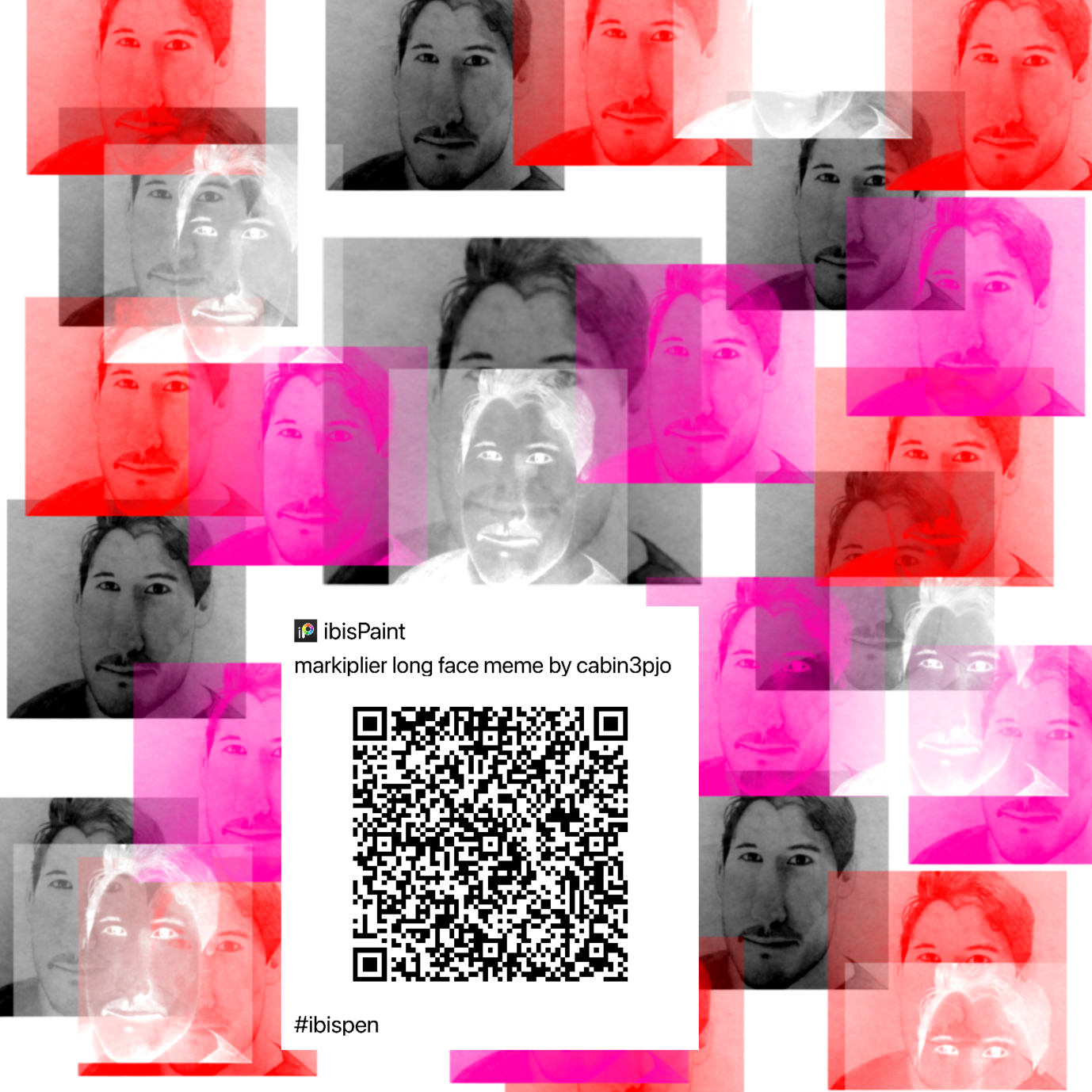Markiplier long face meme - ibisPaint