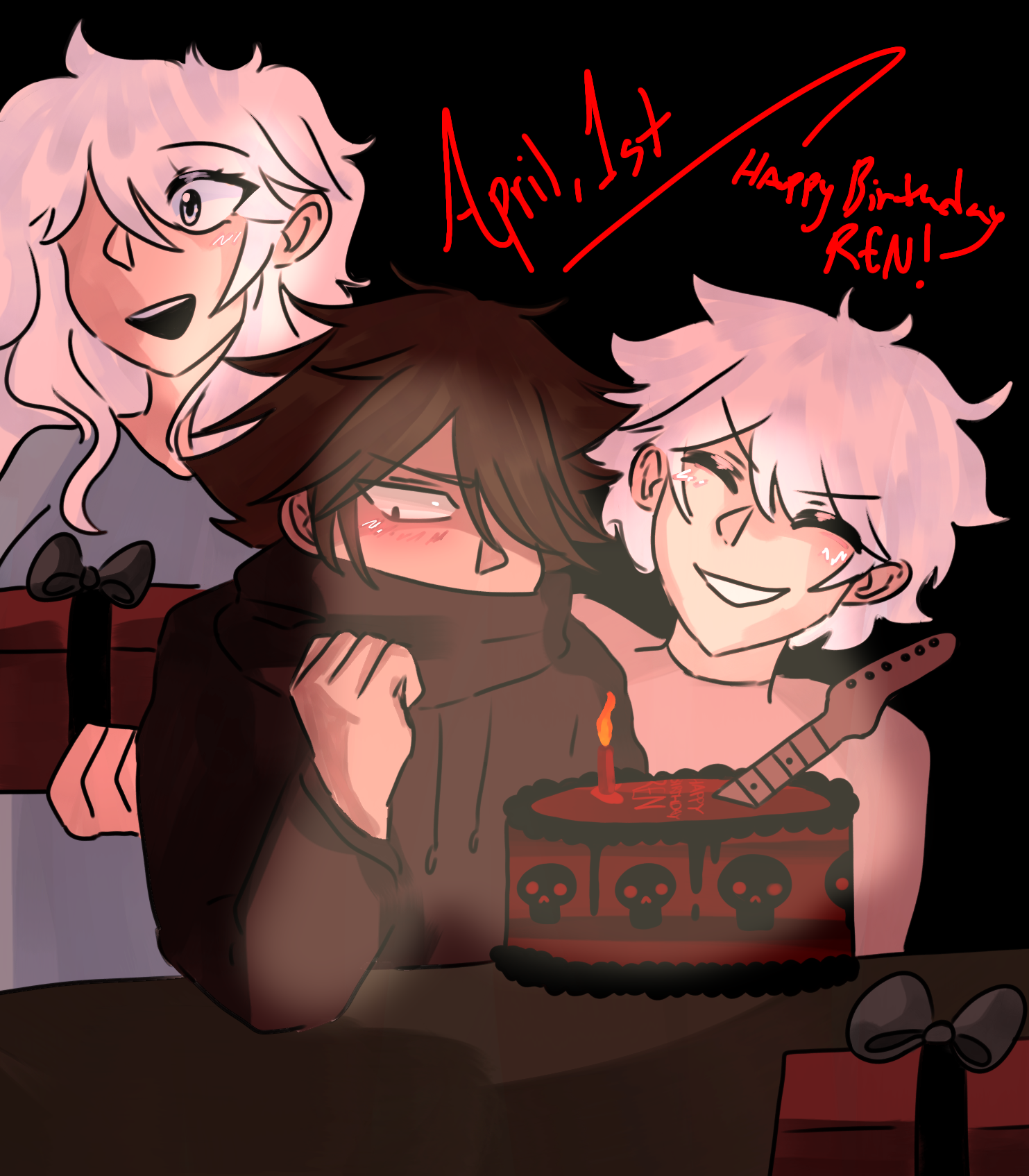 You'll never celebrate alone - ibisPaint