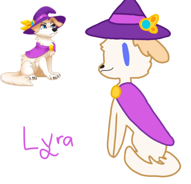 Lyra The Golden Retriever - ibisPaint