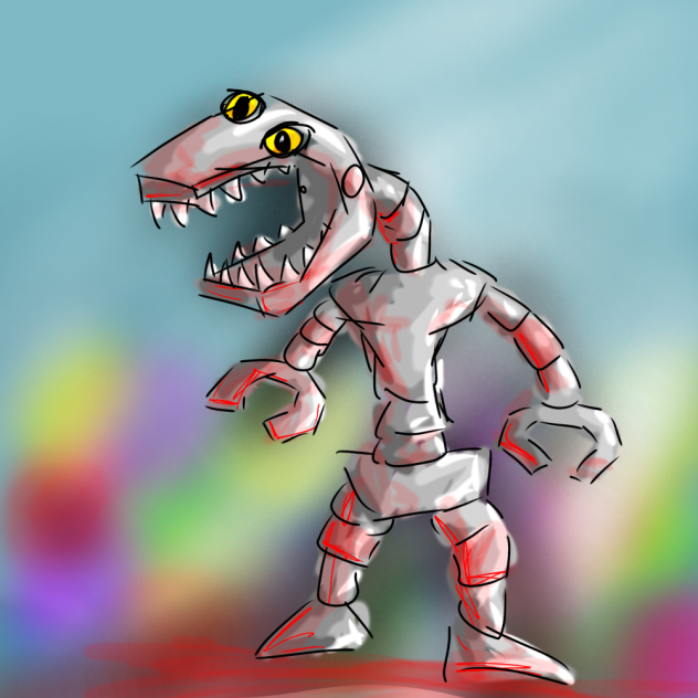 claw man - ibisPaint